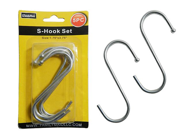 72 Pack of 5 Piece Hooks | Distributor